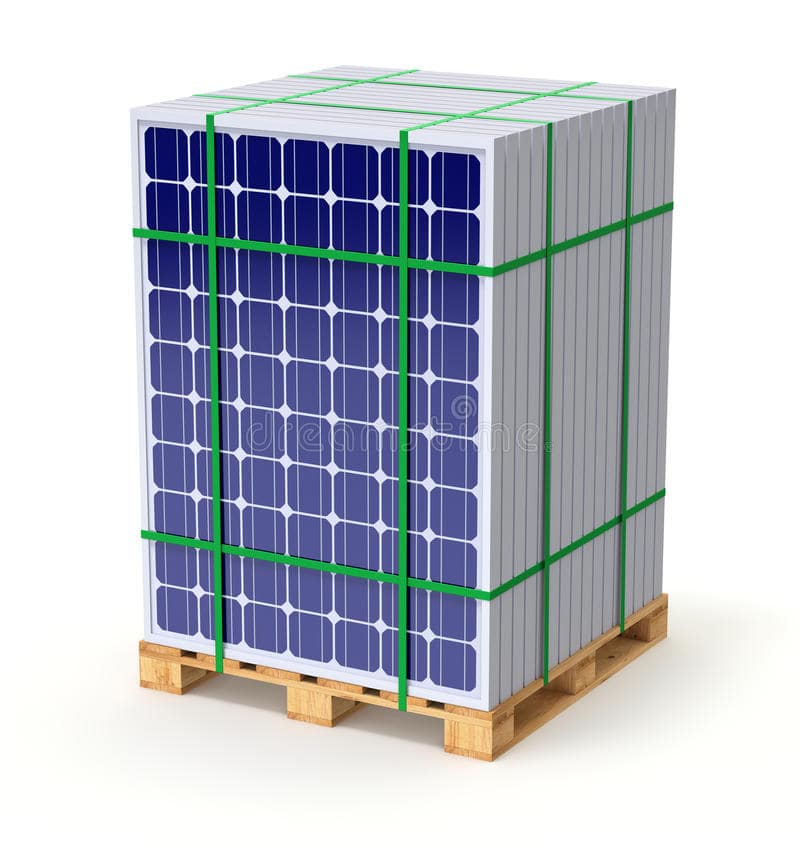PV cells packaging - Stretchwrap